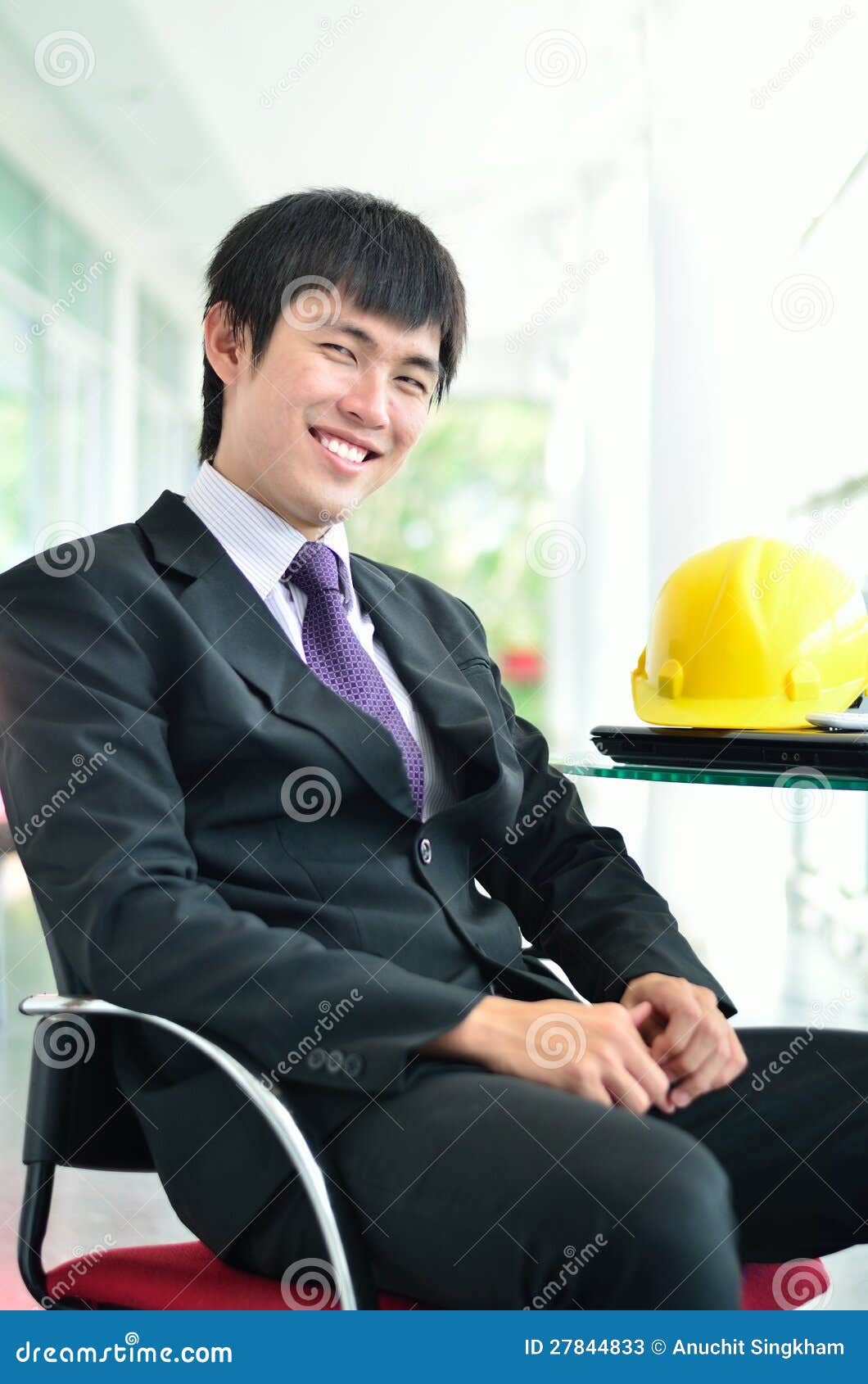 Engineer in success face stock image. Image of interior - 27844833
