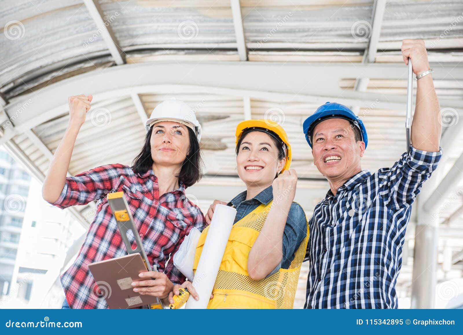 Engineer Successful and Teamwork Meeting Stock Image - Image of group ...