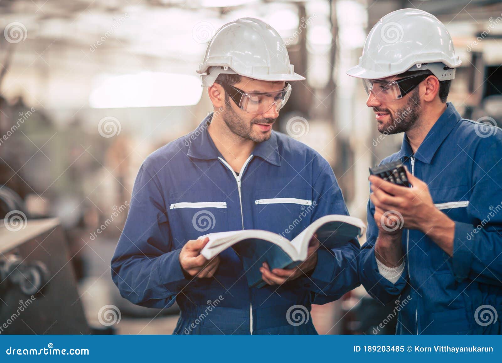 Engineer Team Talking Together Teach and Learn Engineering Technical ...