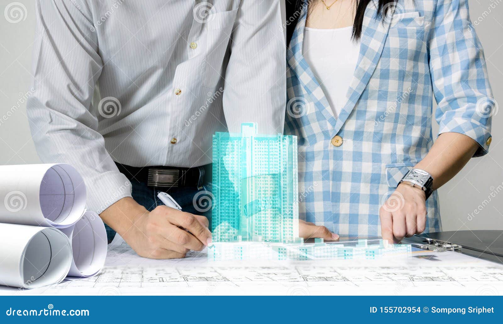 Engineer Team Work for the Design of the Sheet Plan Display Technology ...