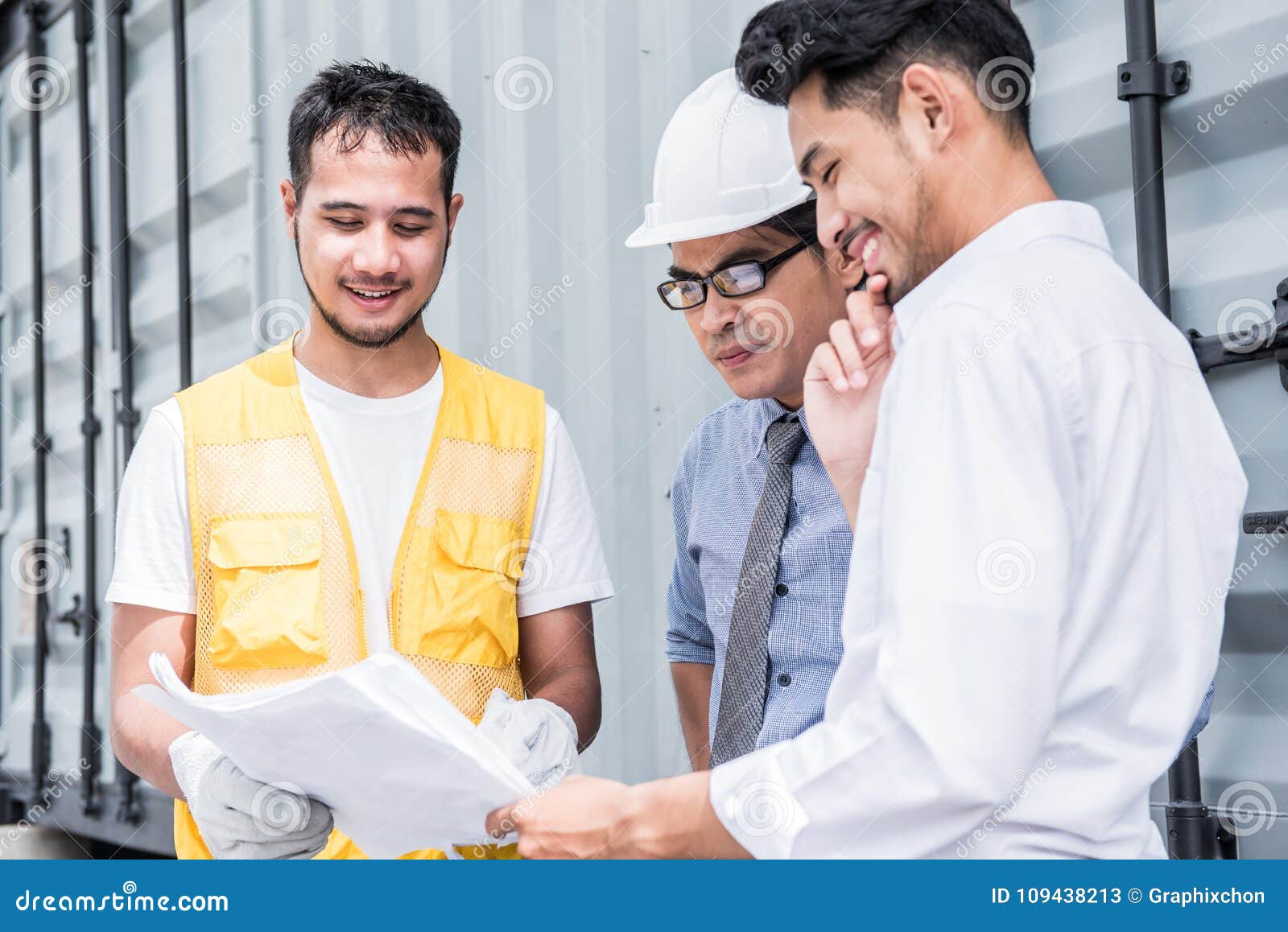 Engineer and teamwork stock image. Image of indutry - 109438213