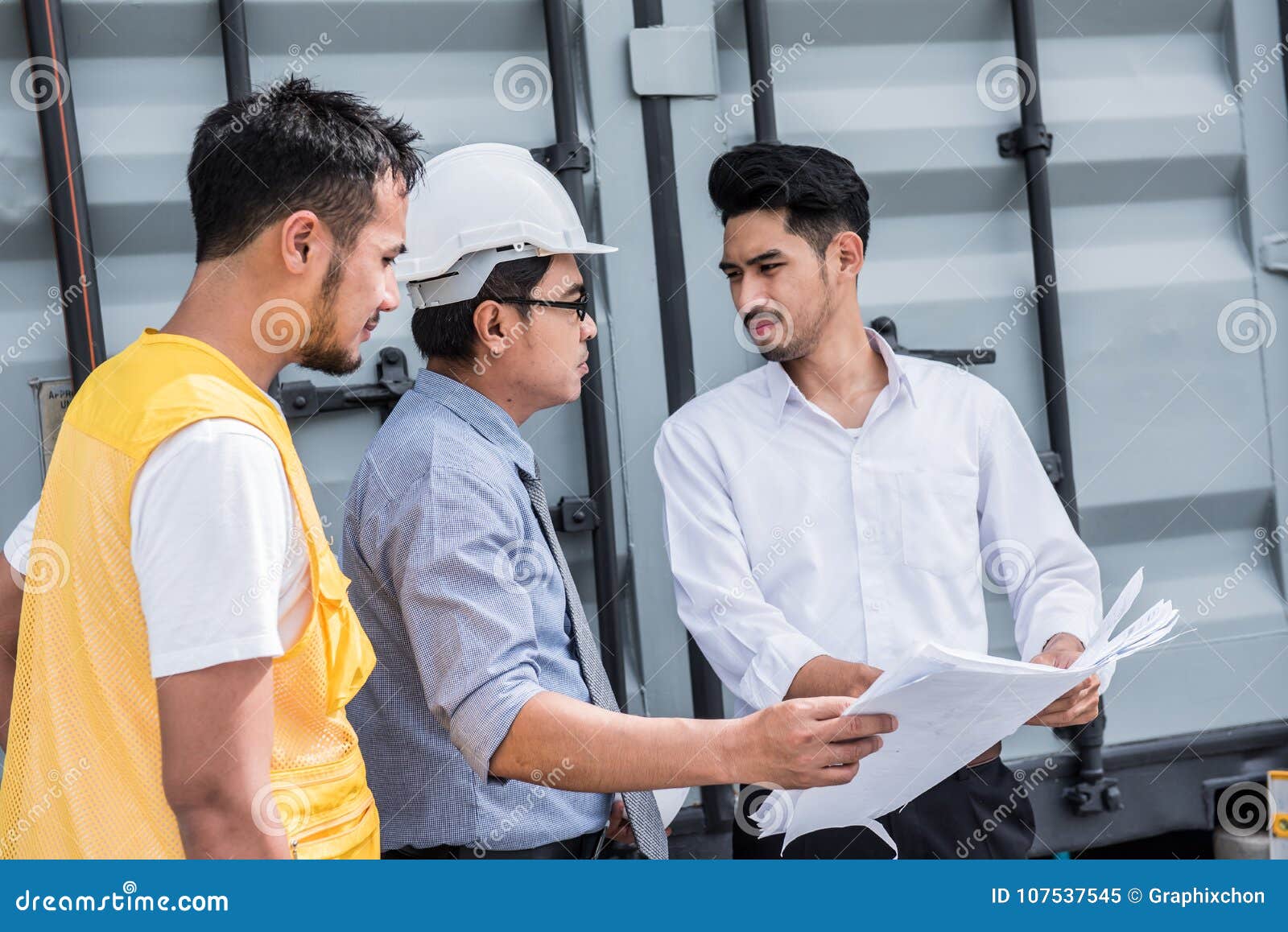 Engineer and teamwork, stock image. Image of architect - 107537545