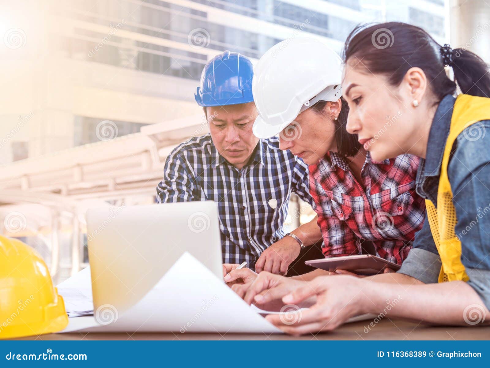 Engineer and Teamwork Meeting Stock Image - Image of factory, contact ... Engineer and Teamwork Meeting Stock Image - Image of factory, contact ...