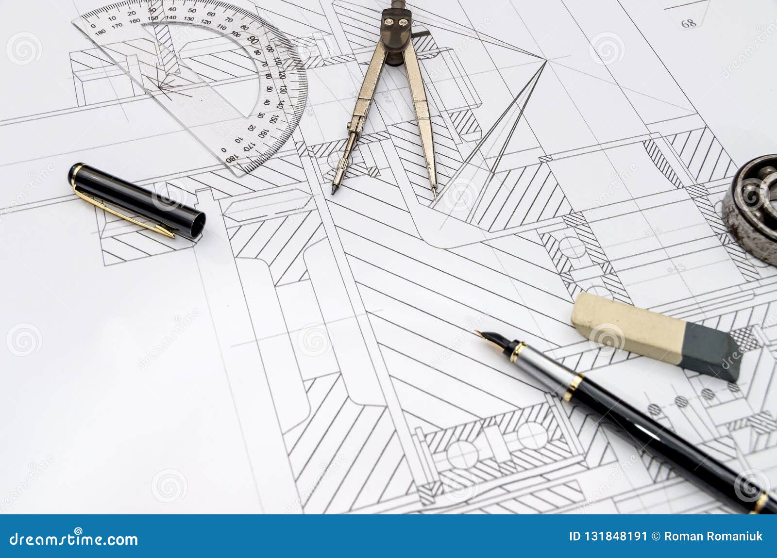 Technical Drawing Tools Wallpaper