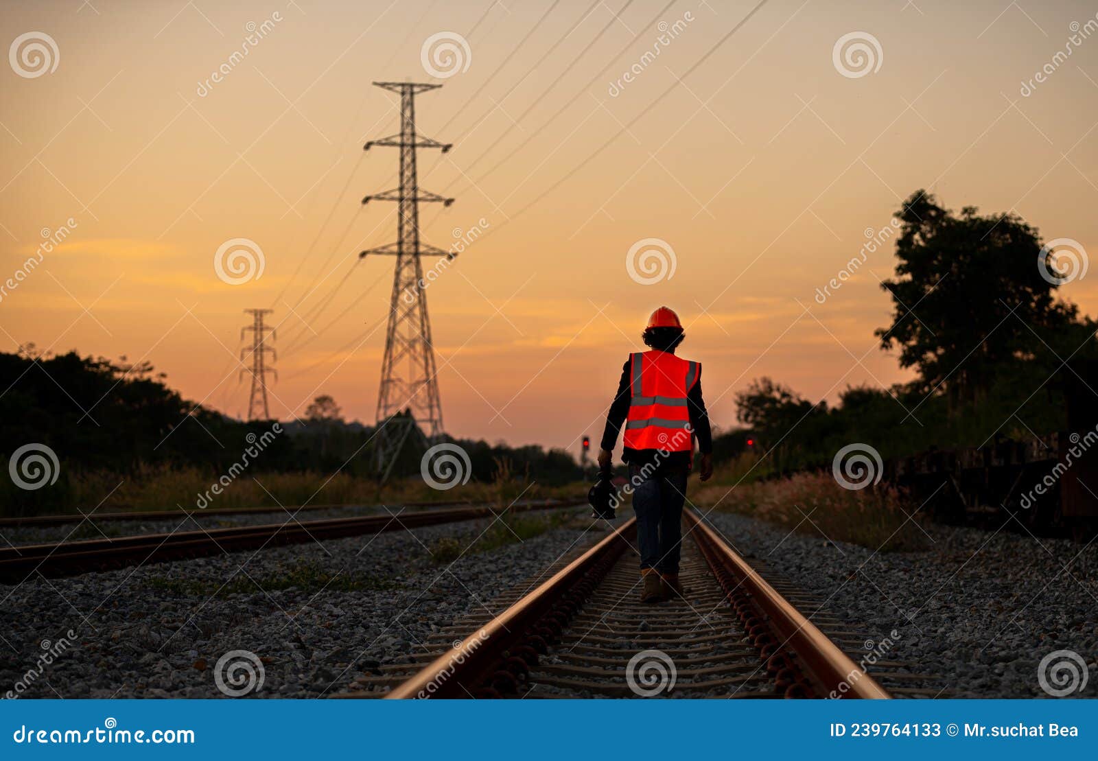Engineer Under Discussion Inspection and Checking Construction Process ...
