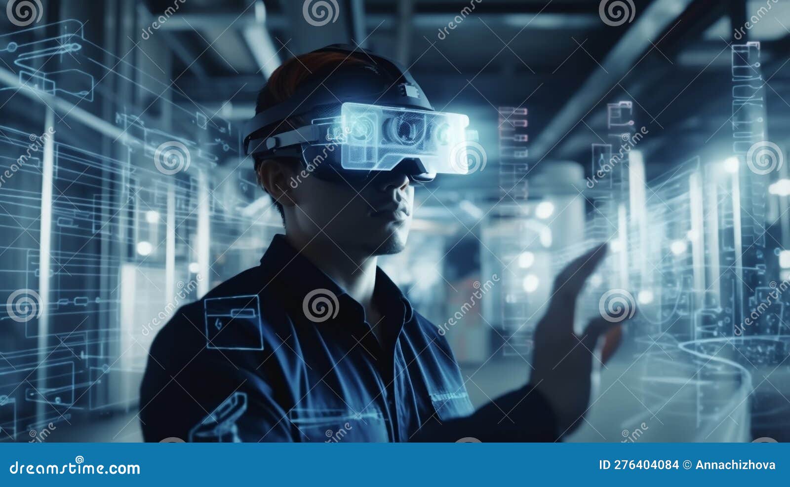 Engineer Use Augmented Mixed Virtual Reality. Created with Generative ... Engineer Use Augmented Mixed Virtual Reality. Created with Generative ...