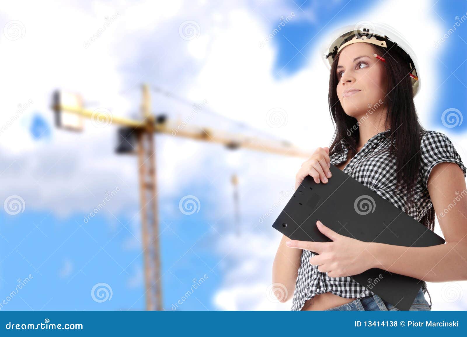 Engineer woman stock photo. Image of engineer, professional - 13414138