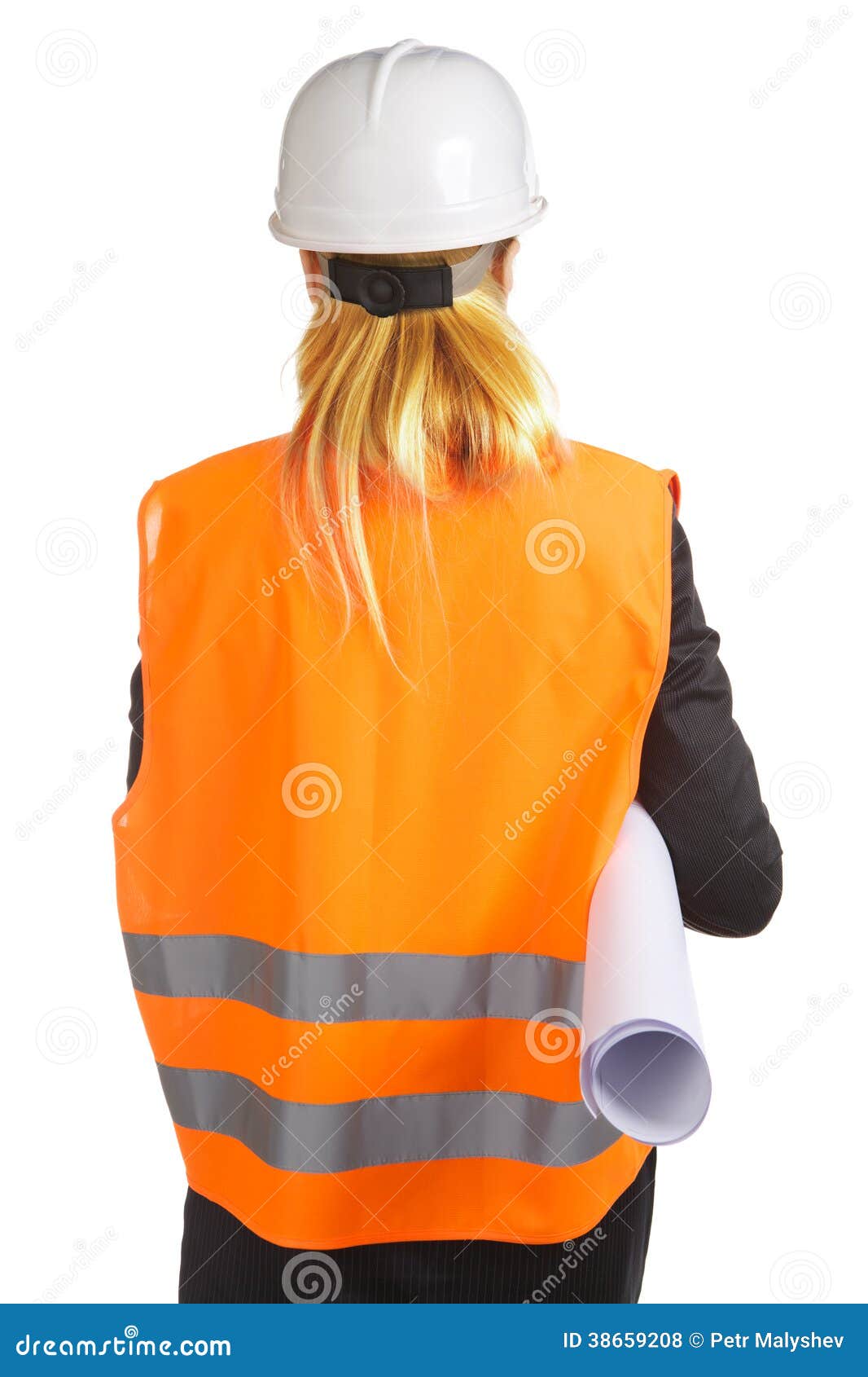 Engineer Woman stock photo. Image of girl, building, background - 38659208