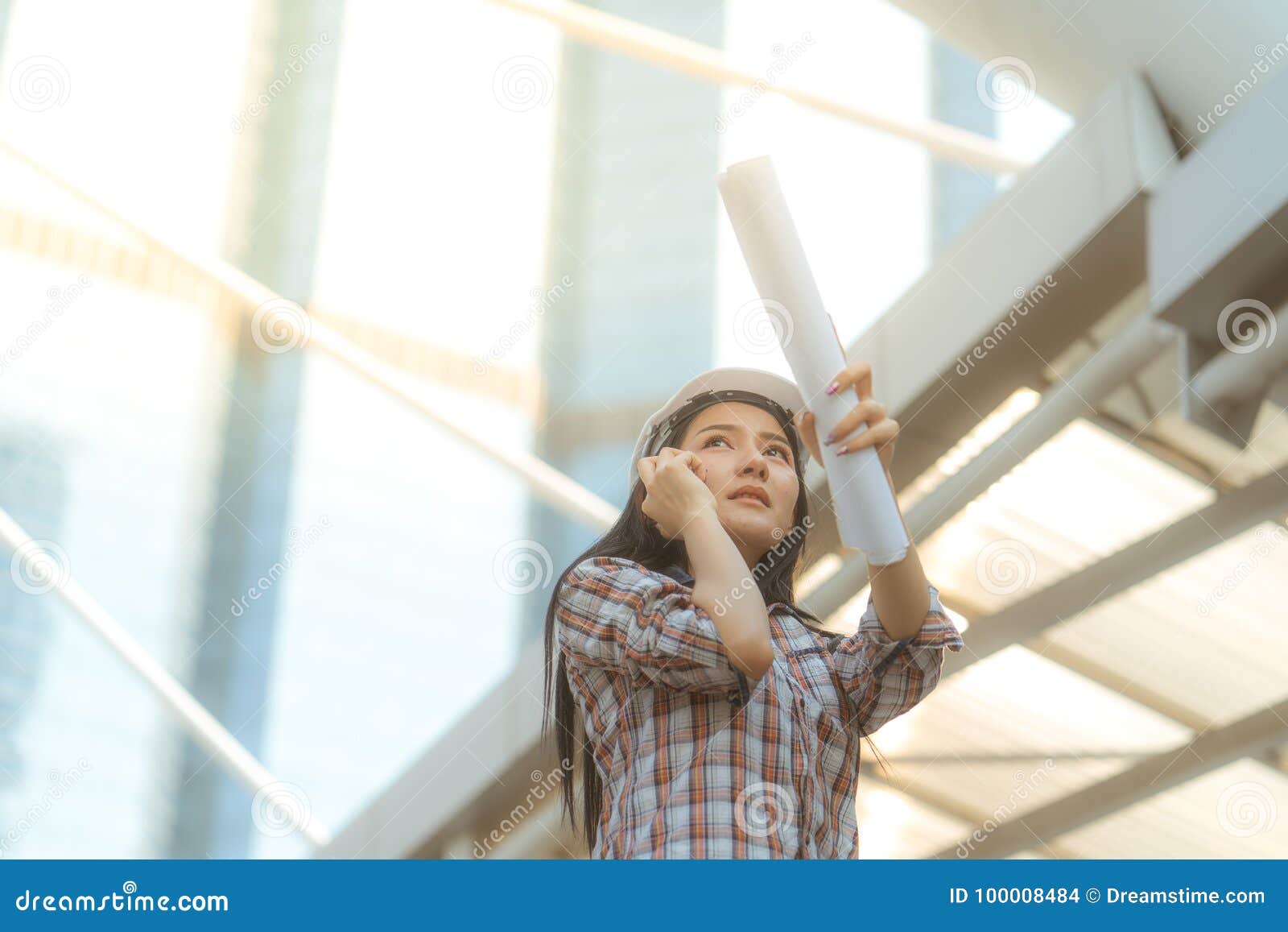Engineer Woman stock photo. Image of business, control - 100008484