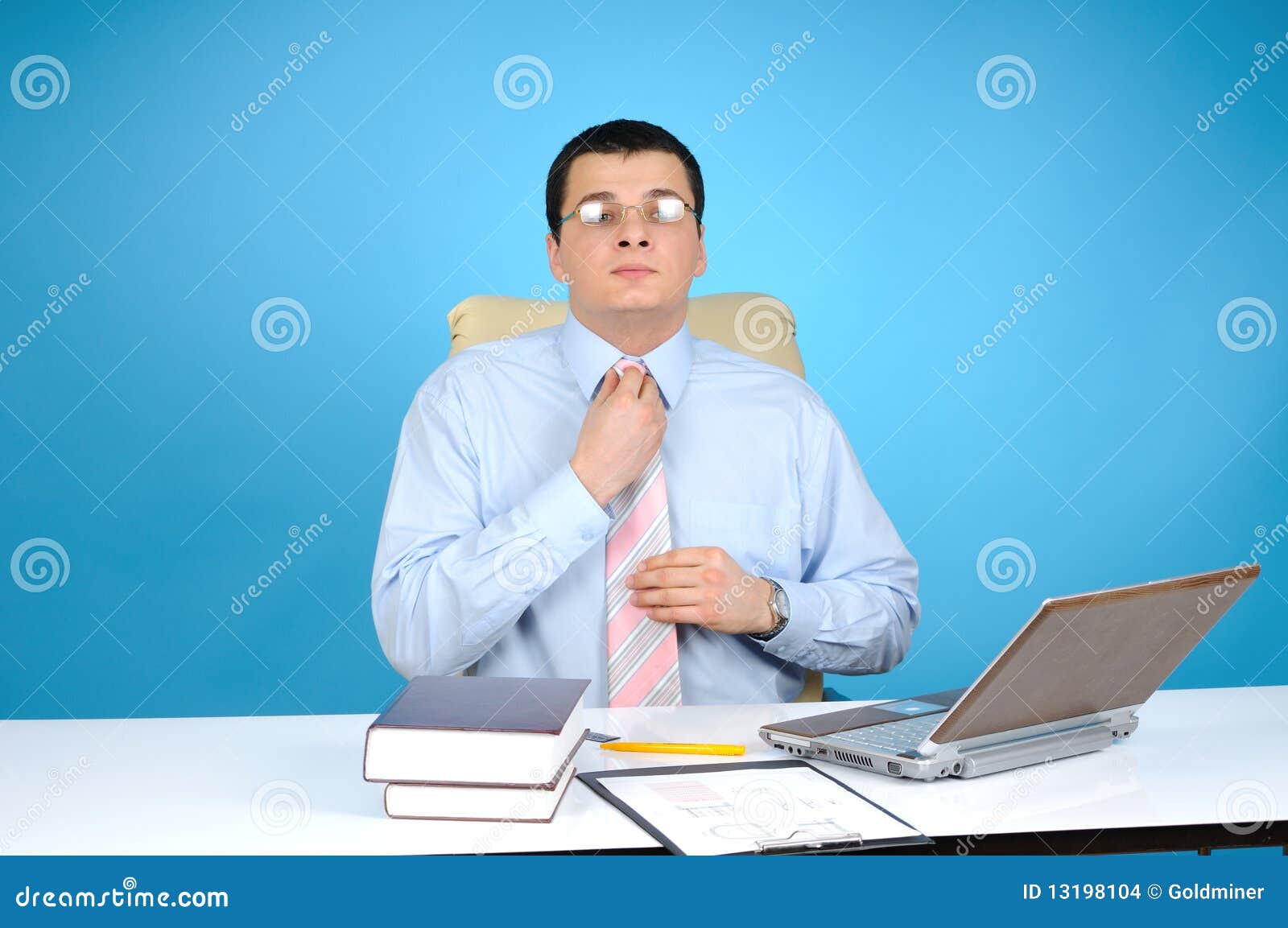 An engineer at work stock photo. Image of blue, suit - 13198104