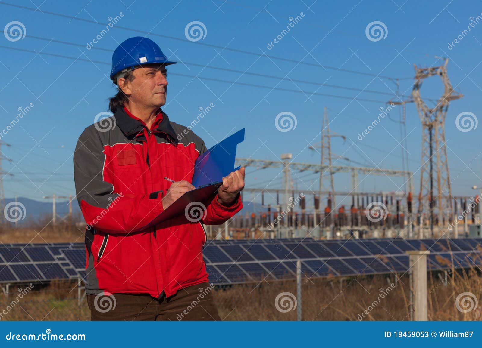Engineer at Work stock image. Image of smiling, alternative - 18459053