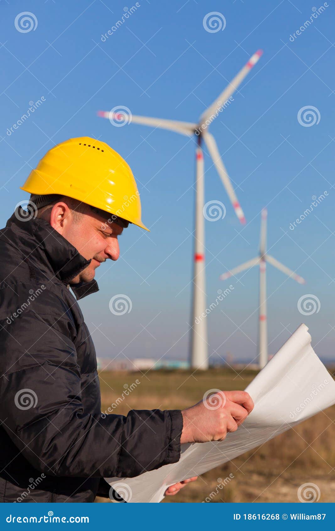 Engineer at Work stock photo. Image of hold, cheerful - 18616268