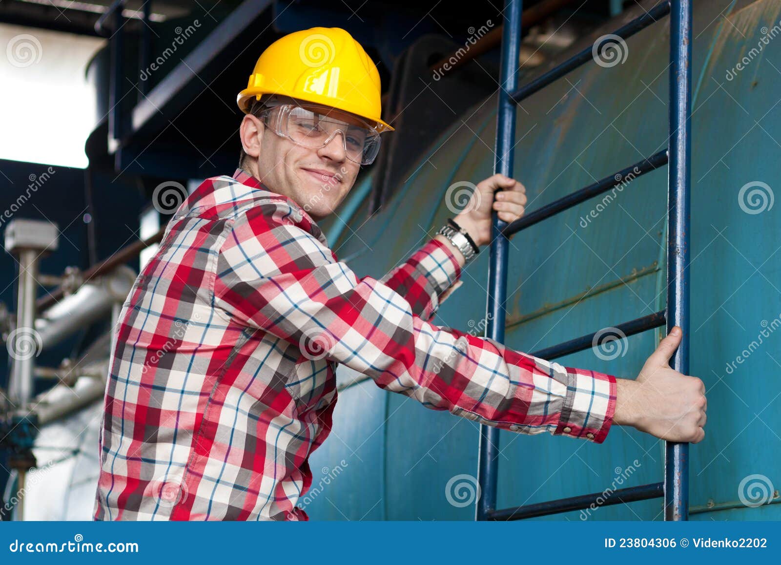 Engineer at work stock photo. Image of protective, workwear - 23804306