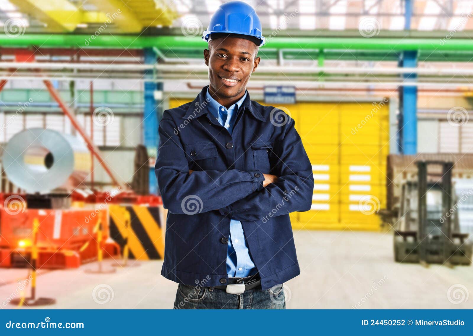 Engineer at work stock photo. Image of american, refinery - 24450252