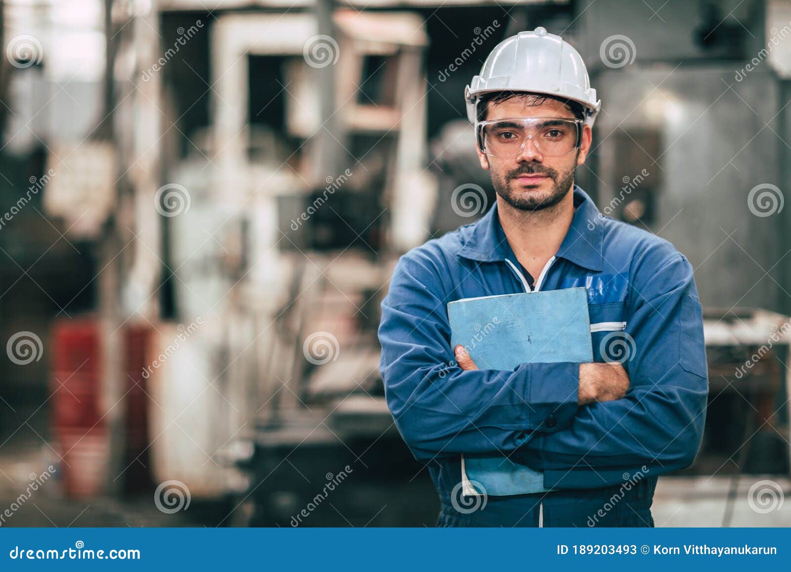 Engineer Worker Staff Handle with User Guide Instruction Manual Text ...