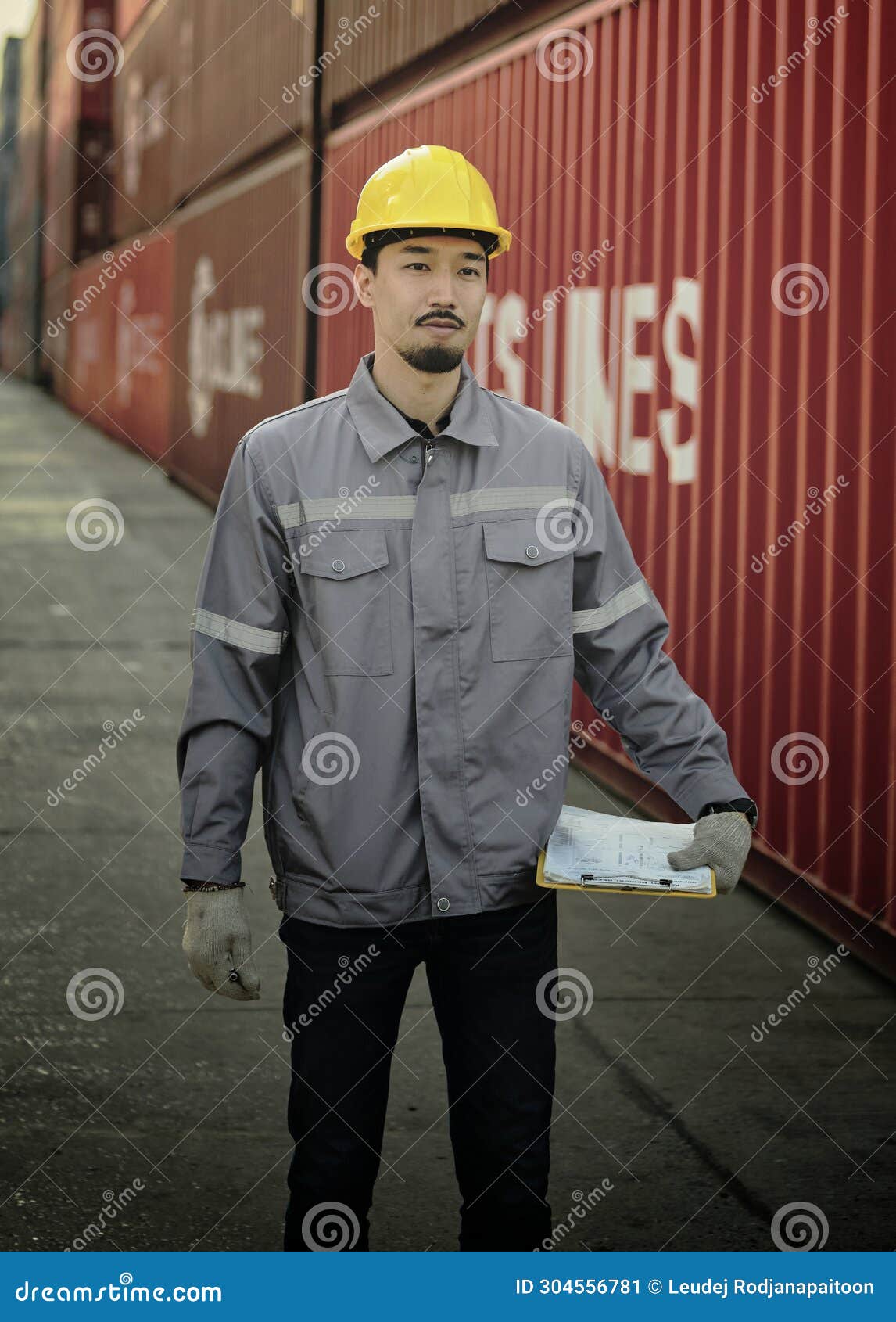 Engineer or Worker is Writing and Check on Checklist Document Stock ...