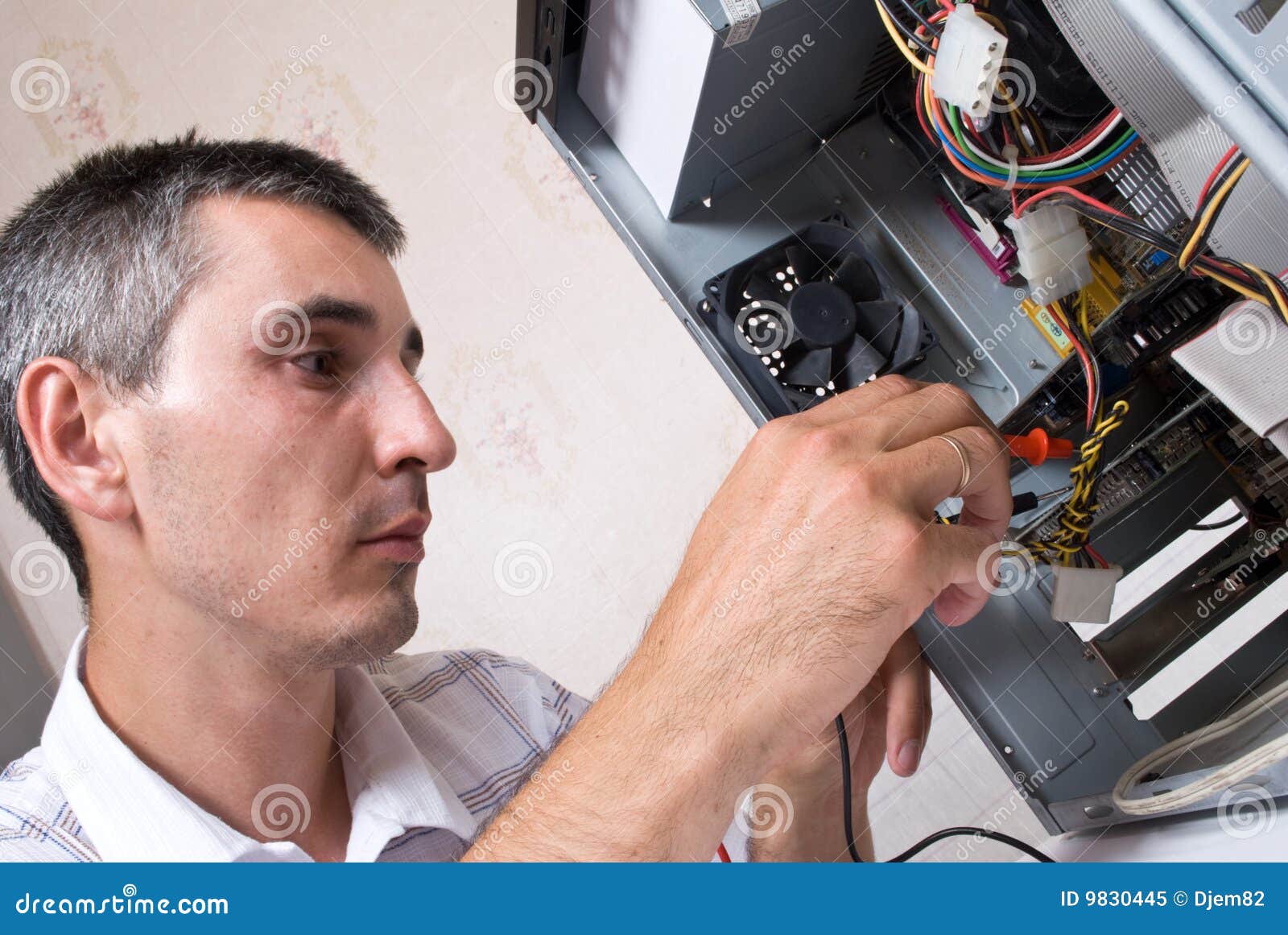It Engineer Working stock image. Image of infrastructure - 9830445