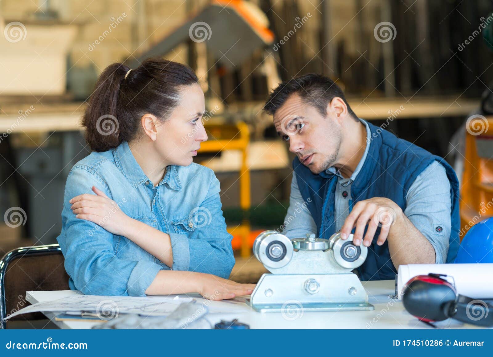 Engineer Working on Project Stock Photo - Image of precision ...
