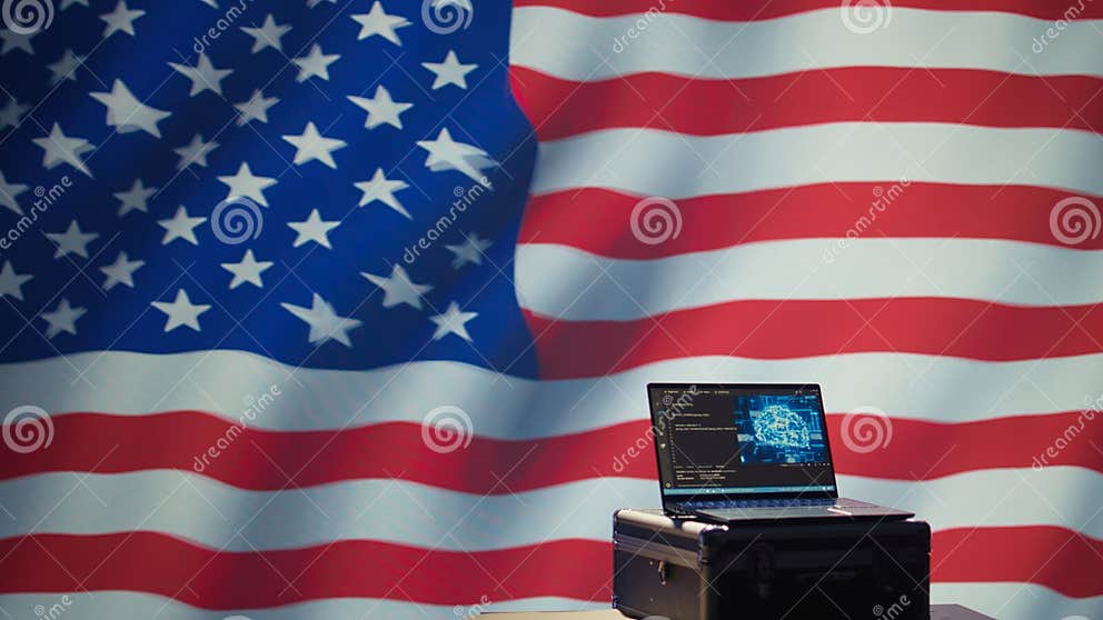 Engineer Working for USA CIA Agency Building Artificial Intelligence ...