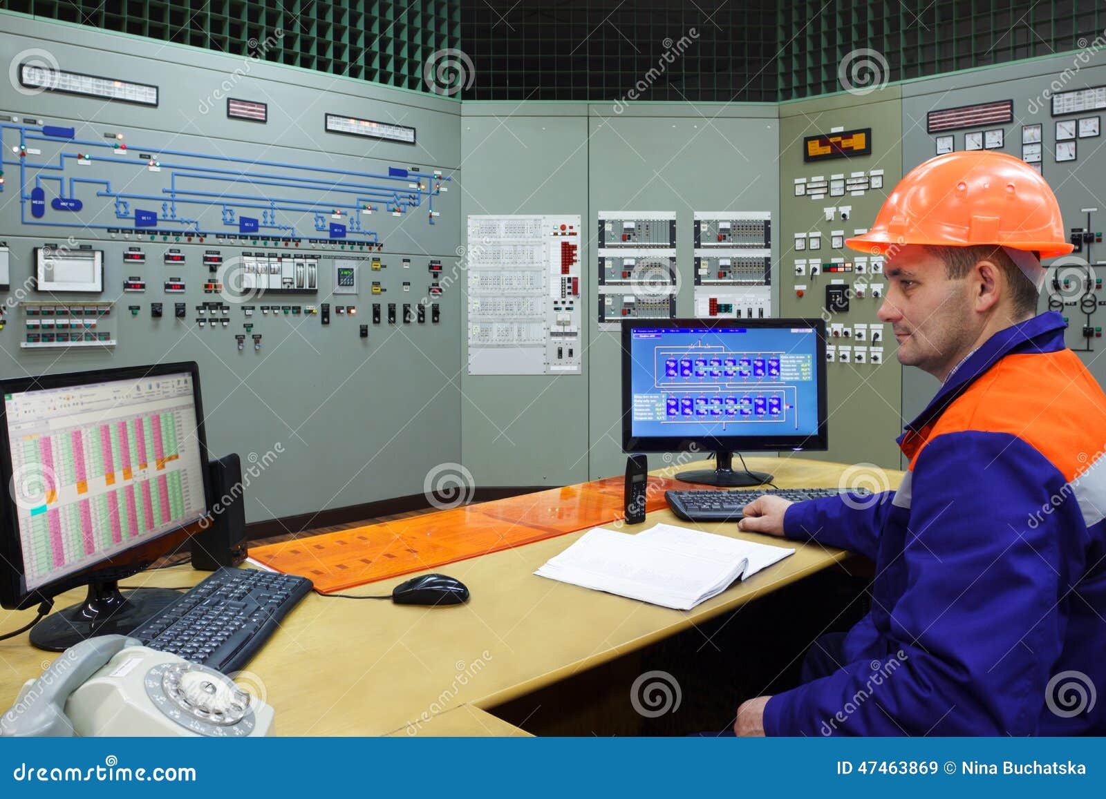 Engineer at the workplace stock image. Image of office - 47463869