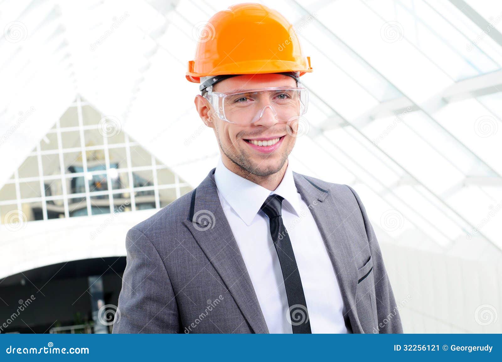 Engineer stock image. Image of brown, construction, engineering - 32256121