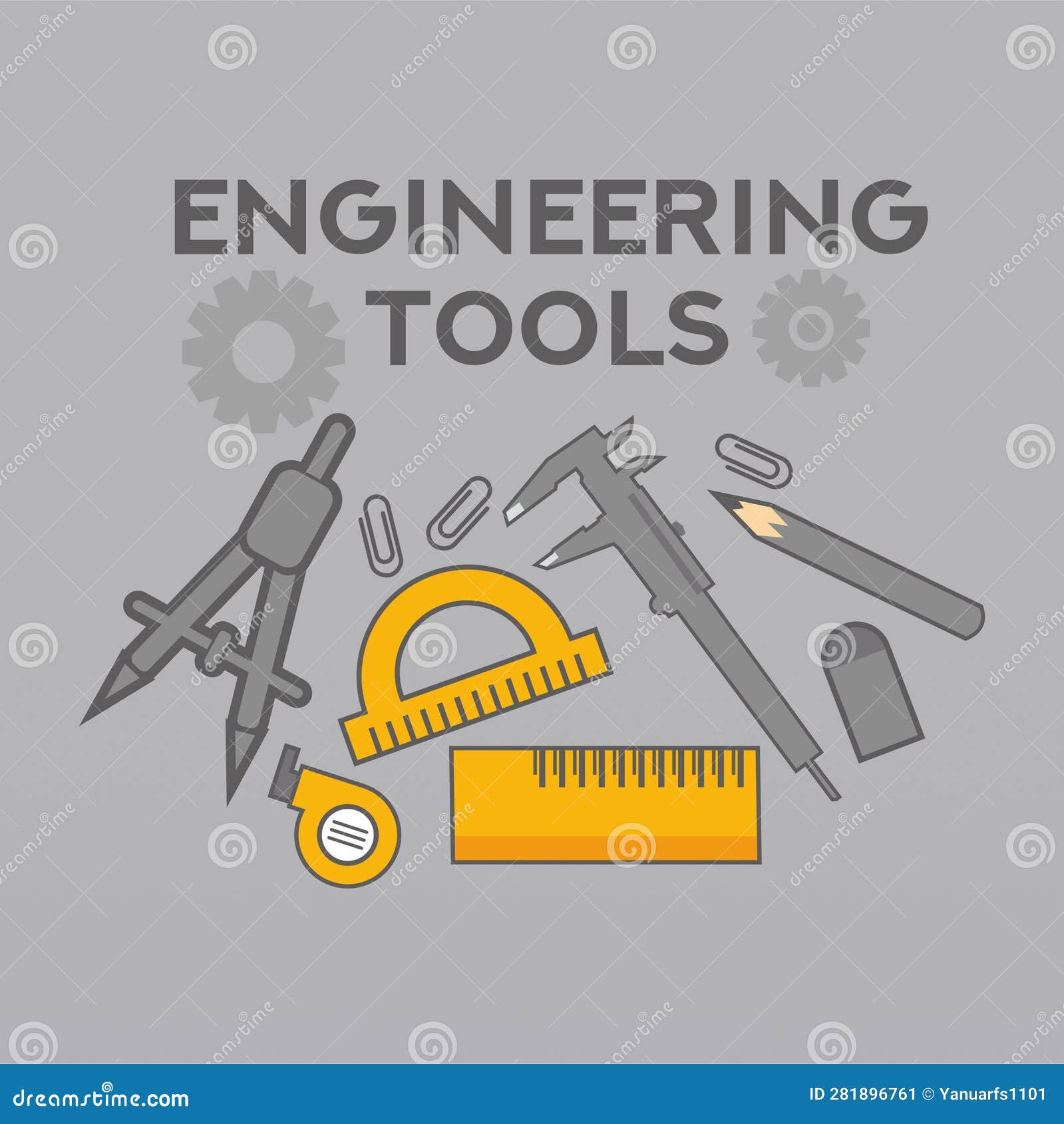 Engineering Activity Illustration Template Stock Vector - Illustration ...