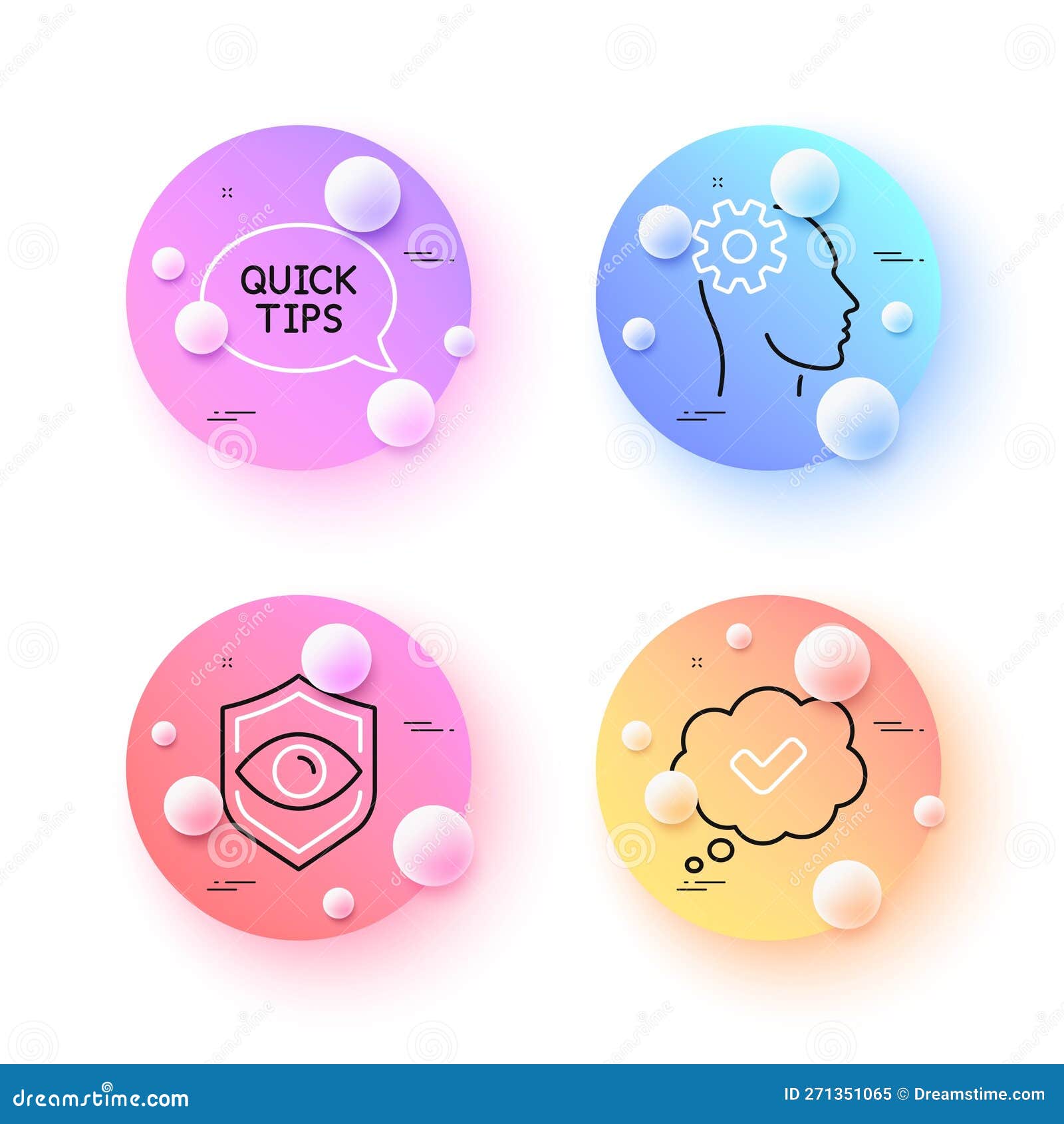 Engineering, Approved and Eye Detect Minimal Line Icons. for Web ...