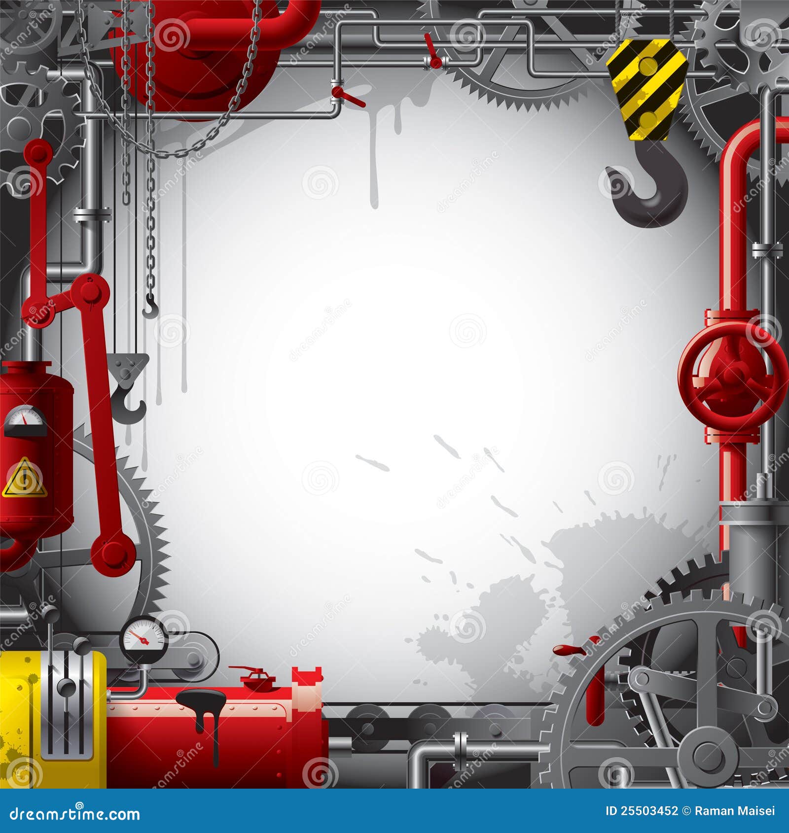 Engineering background stock vector. Illustration of placard - 25503452