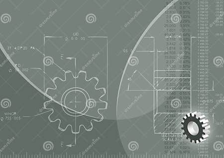 Engineering background stock illustration. Illustration of planning ...