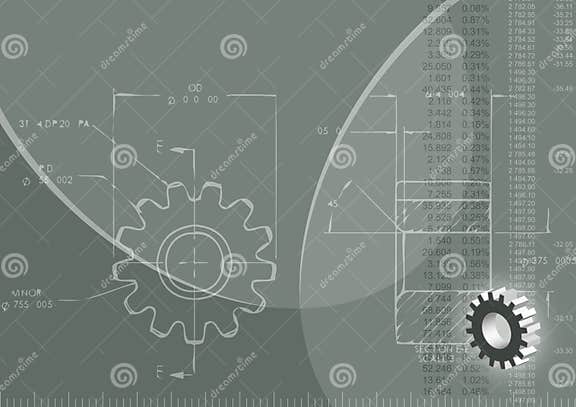 Engineering background stock illustration. Illustration of planning ...