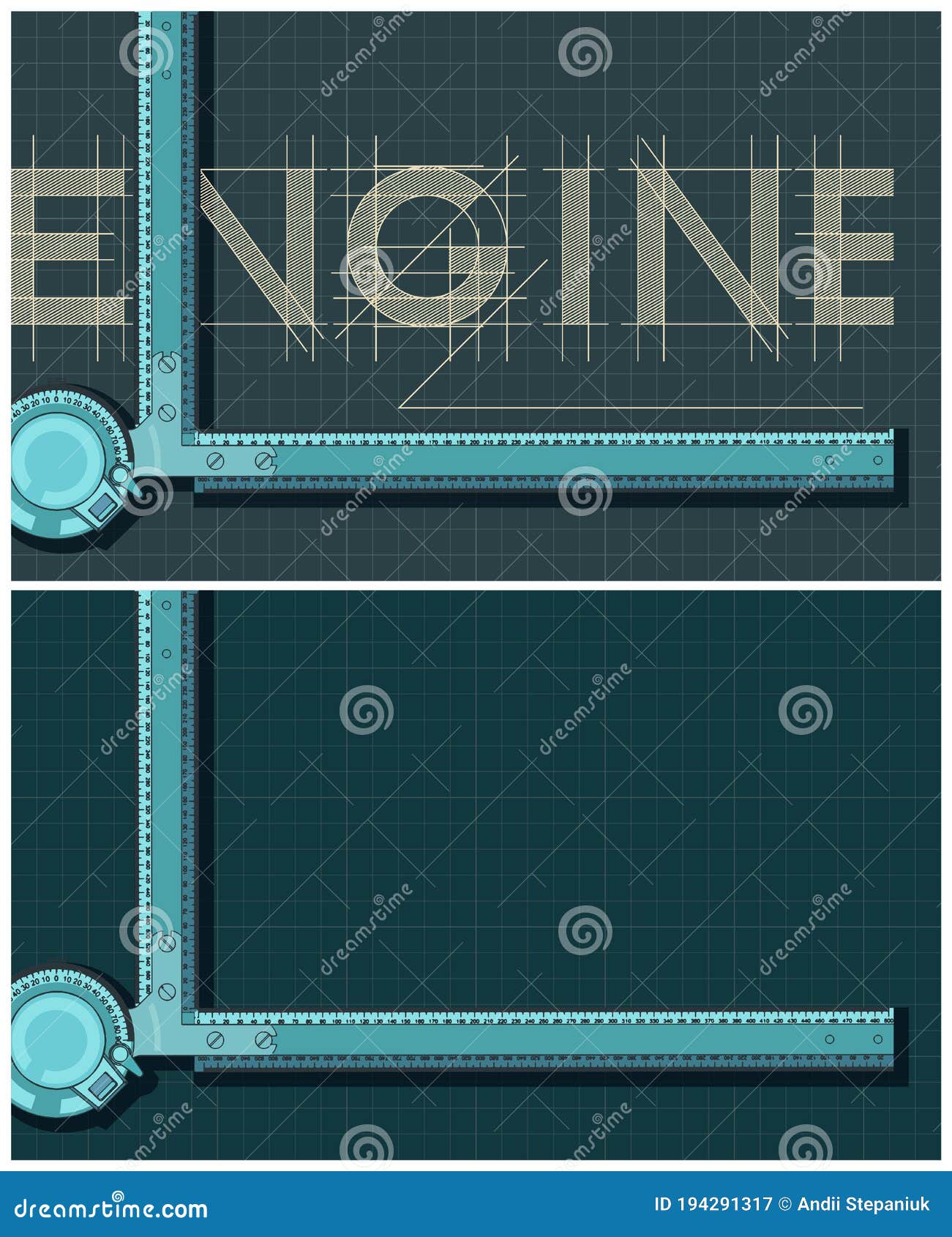 Engineering Boards Illustration Stock Vector - Illustration of stylized ...