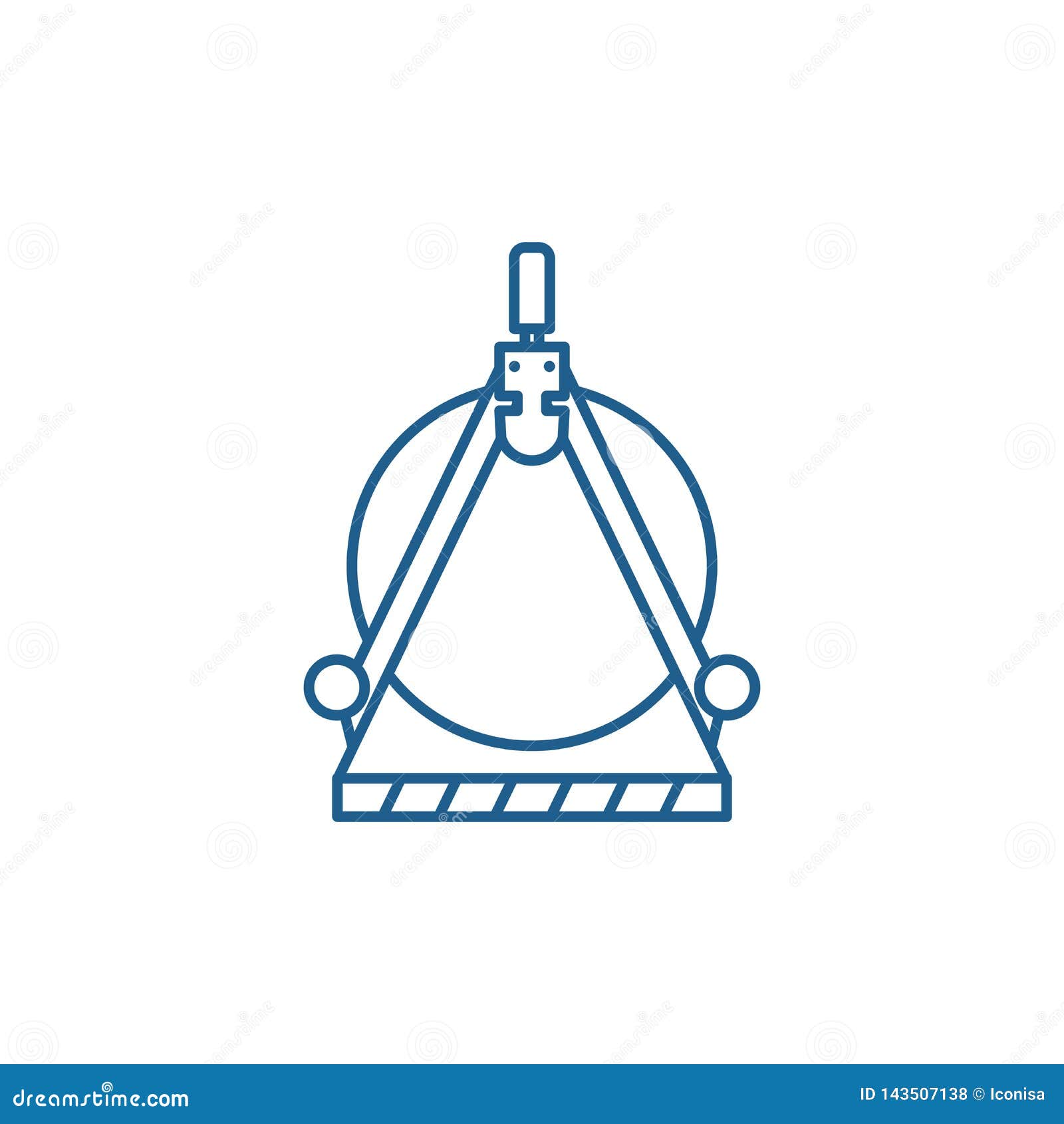 Engineering Calculation Line Icon Concept. Engineering Calculation Flat ...