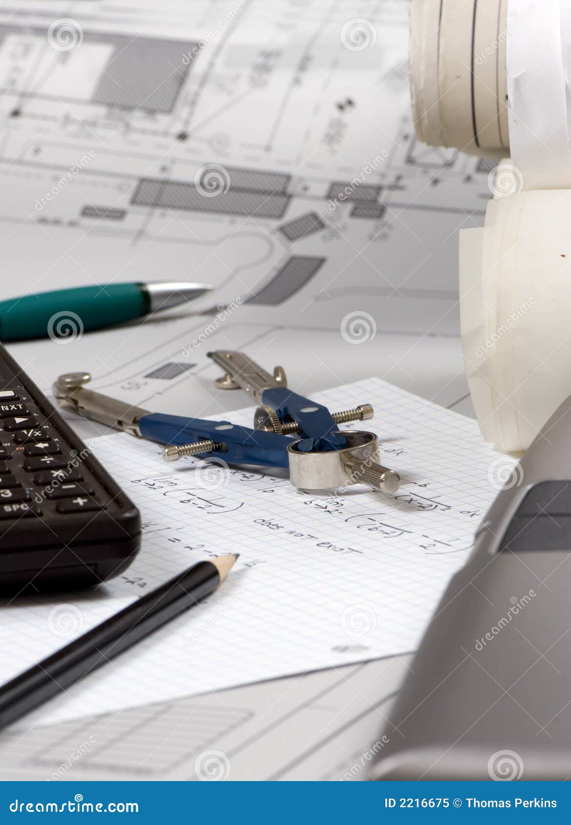 Engineering Calculations stock image. Image of labor, notes - 2216675