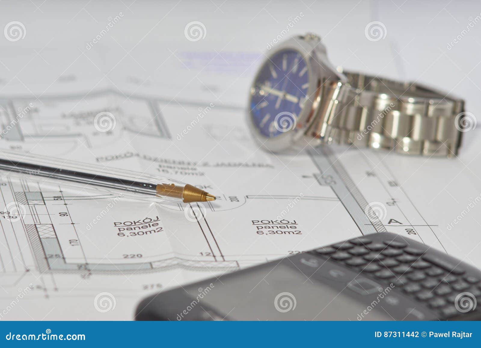 Engineering calculations stock photo. Image of architecture - 87311442