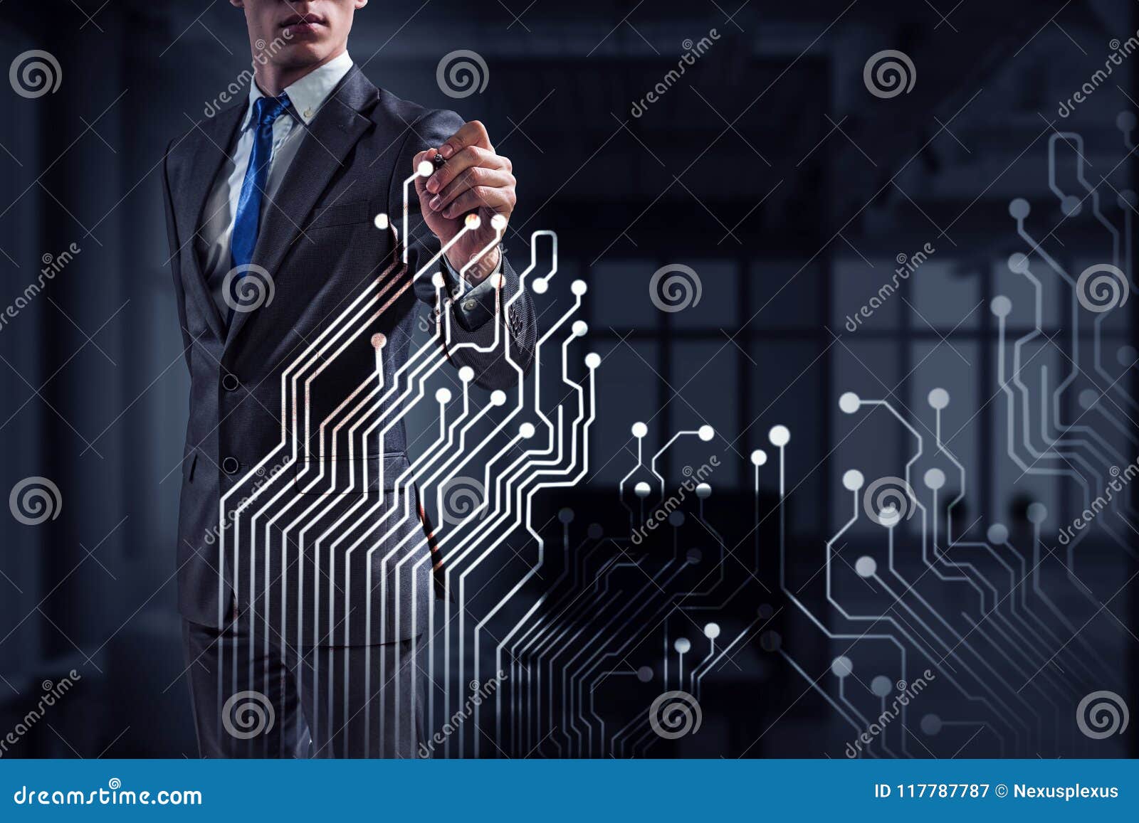 It and engineering stock image. Image of data, design - 117787787