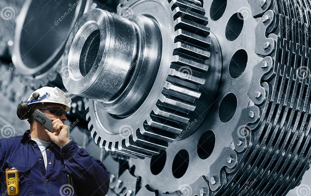 Engineering and Cogwheels Machinery Stock Photo - Image of gearwheels ...