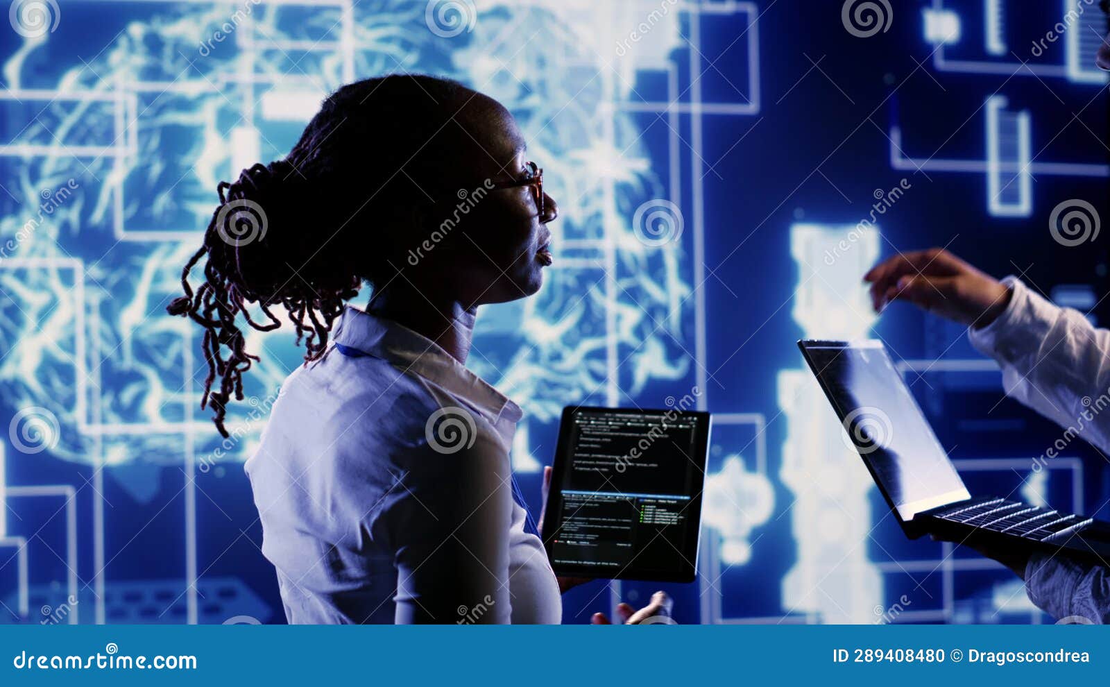 Colleagues Oversee AI Neural Network Stock Footage - Video of ... Colleagues Oversee AI Neural Network Stock Footage - Video of ...