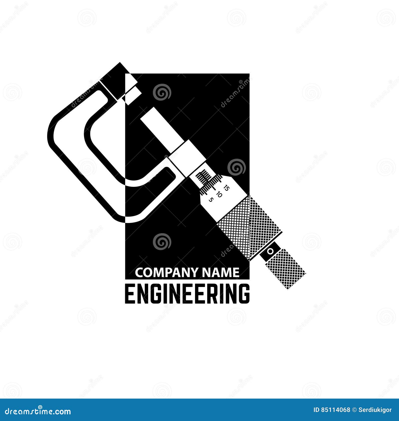 Engineering Company Logo Templates. Vector Illustration | CartoonDealer ...