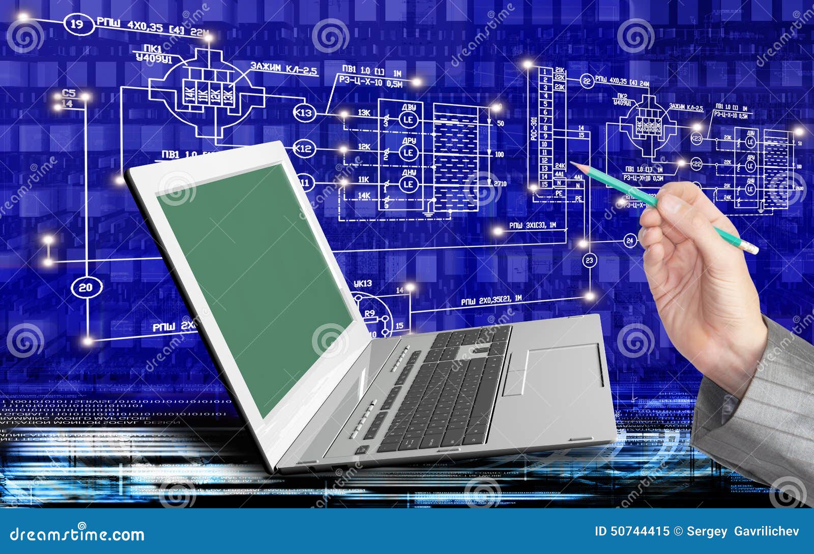 Engineering Computer Internet Technologies Stock Image - Image of ...