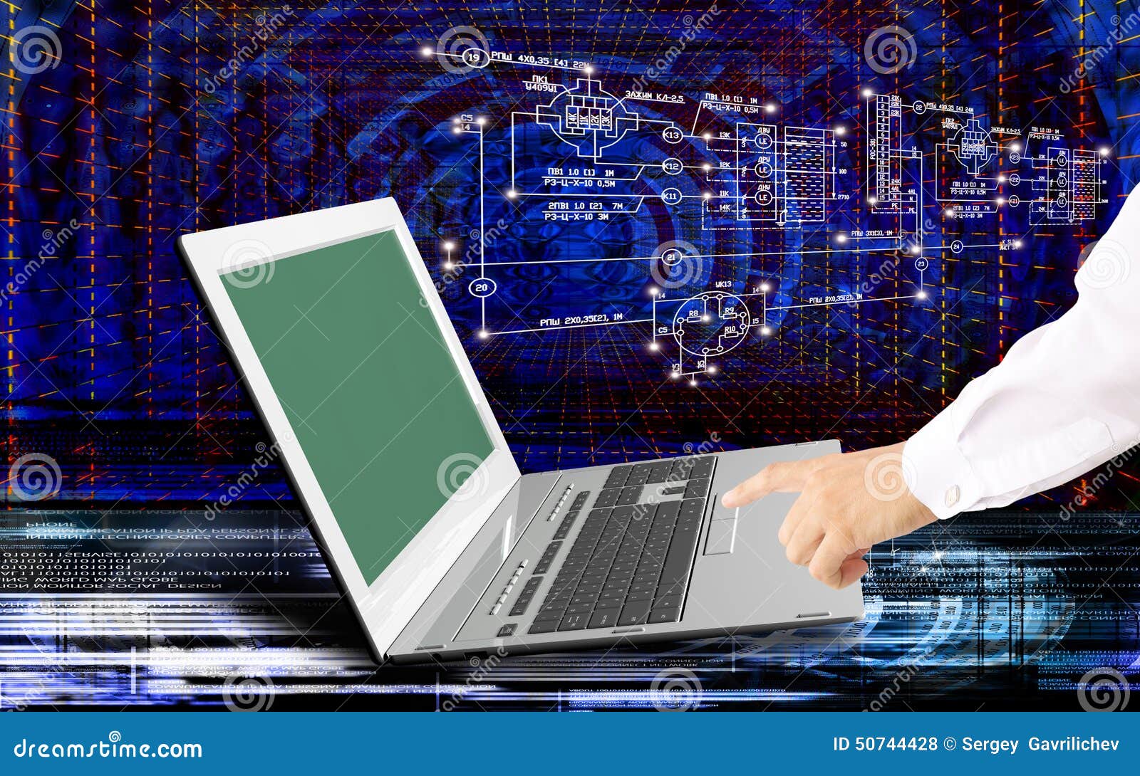 Engineering Computer Internet Technologies Stock Photo - Image of ...