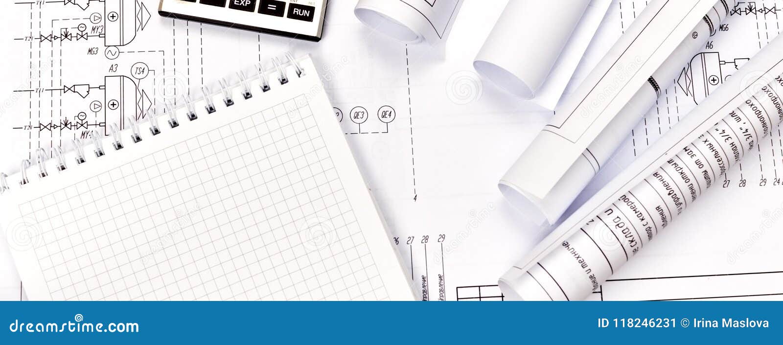 Engineering Heating. Concept Heating. Project of Heating for House ...