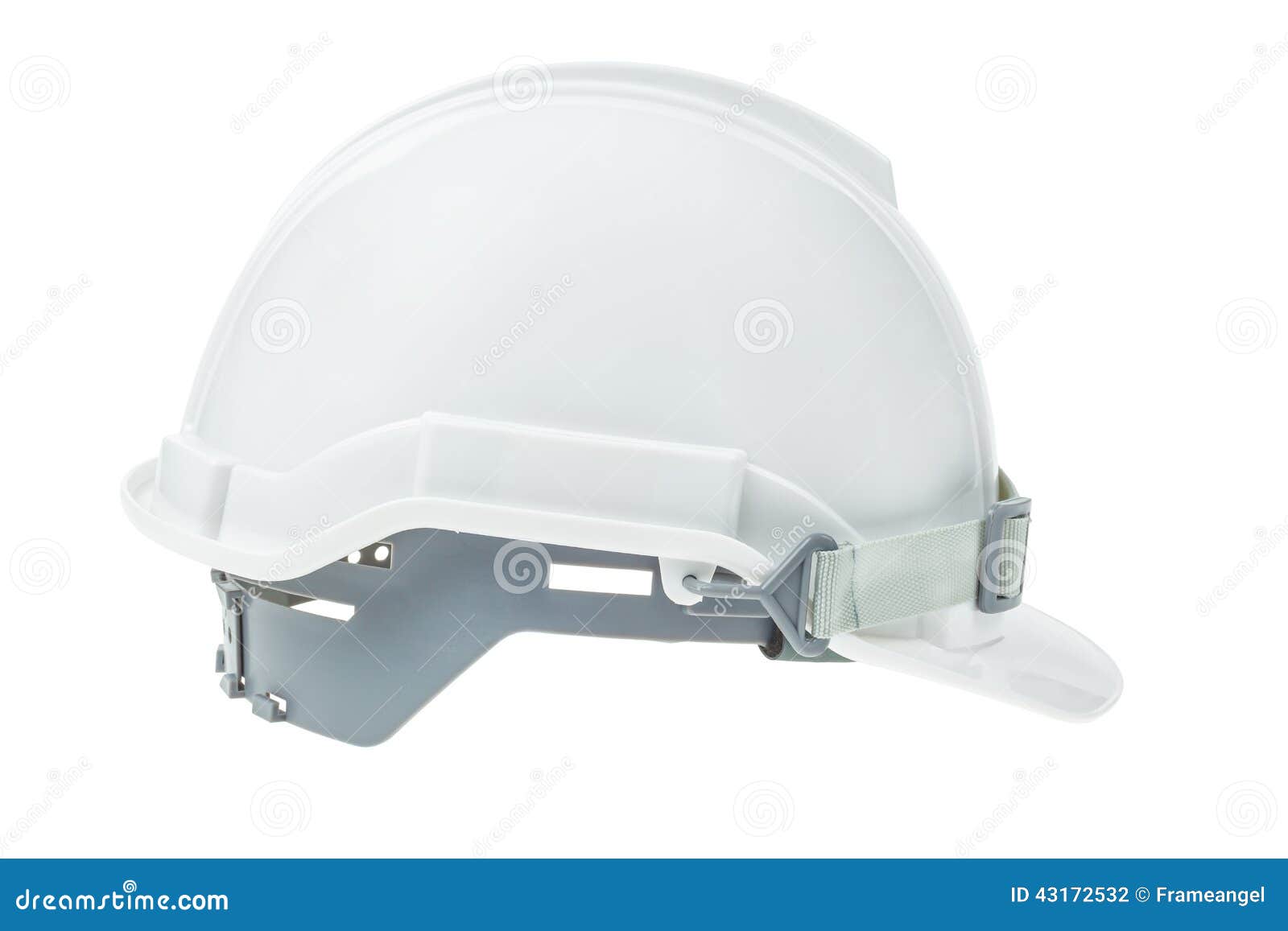 Engineering Concept, Safety Helmet on White Stock Photo - Image of ...