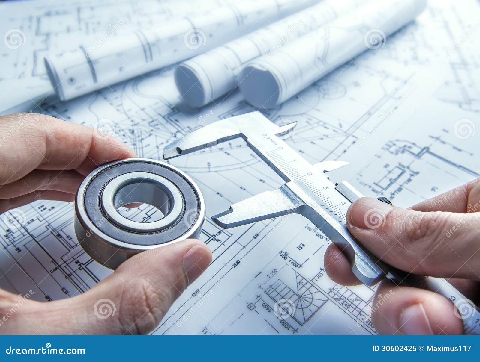 Engineering concept stock image. Image of design, draw - 30602425