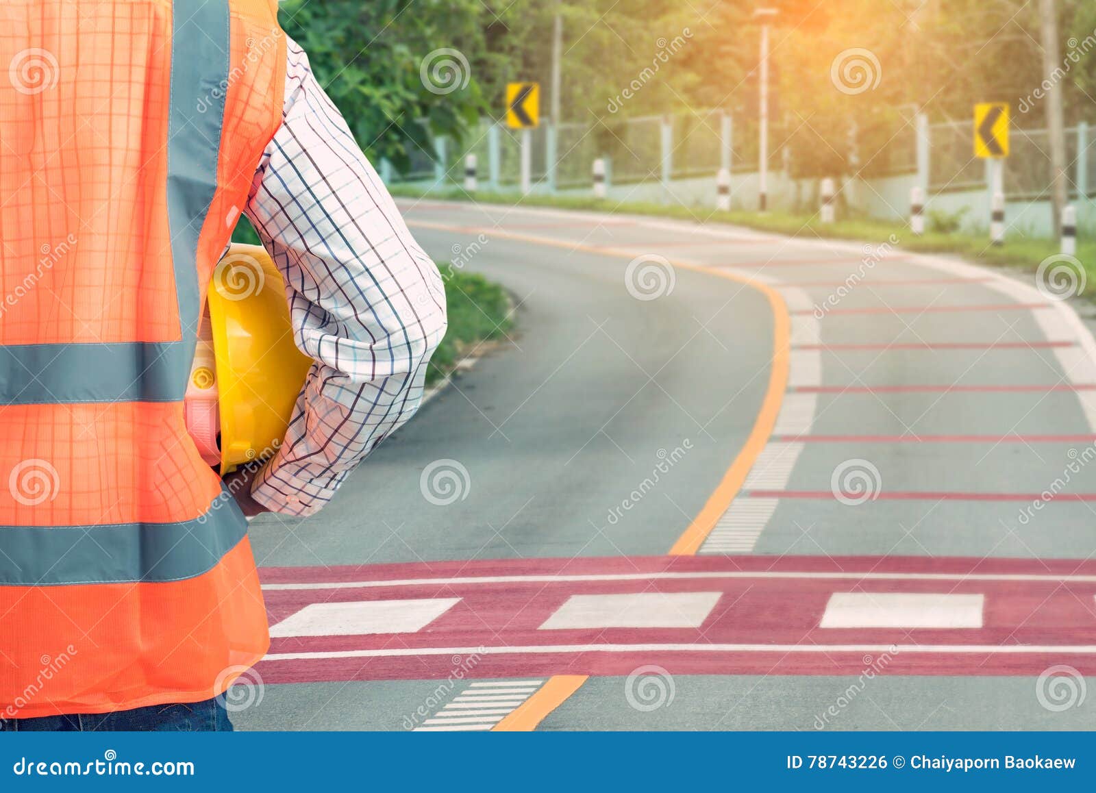 Engineering Construction Company, is Building a New Road Working Stock ...