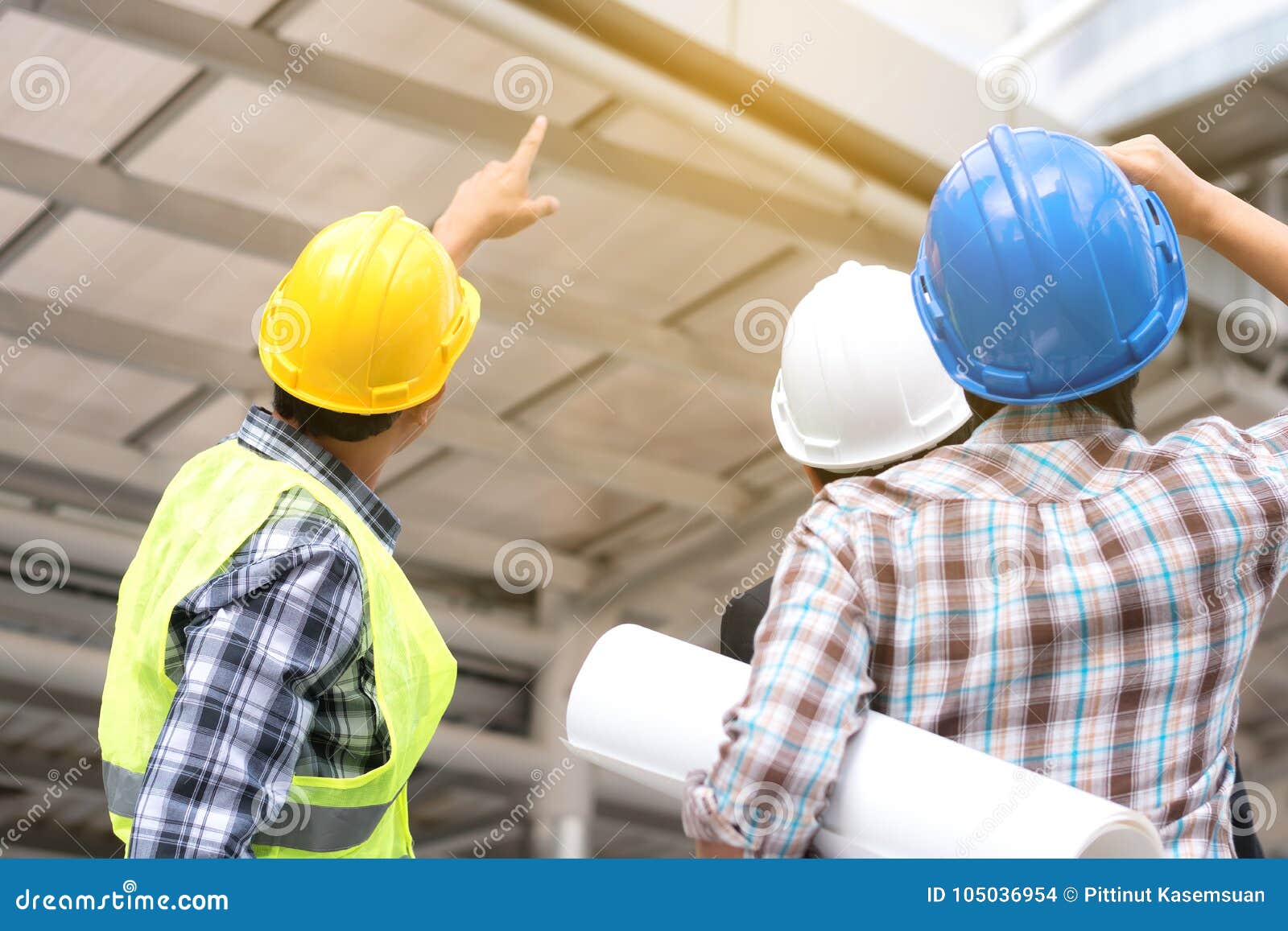 Engineering Construction Concept : Professional Engineer Team Me Stock ...