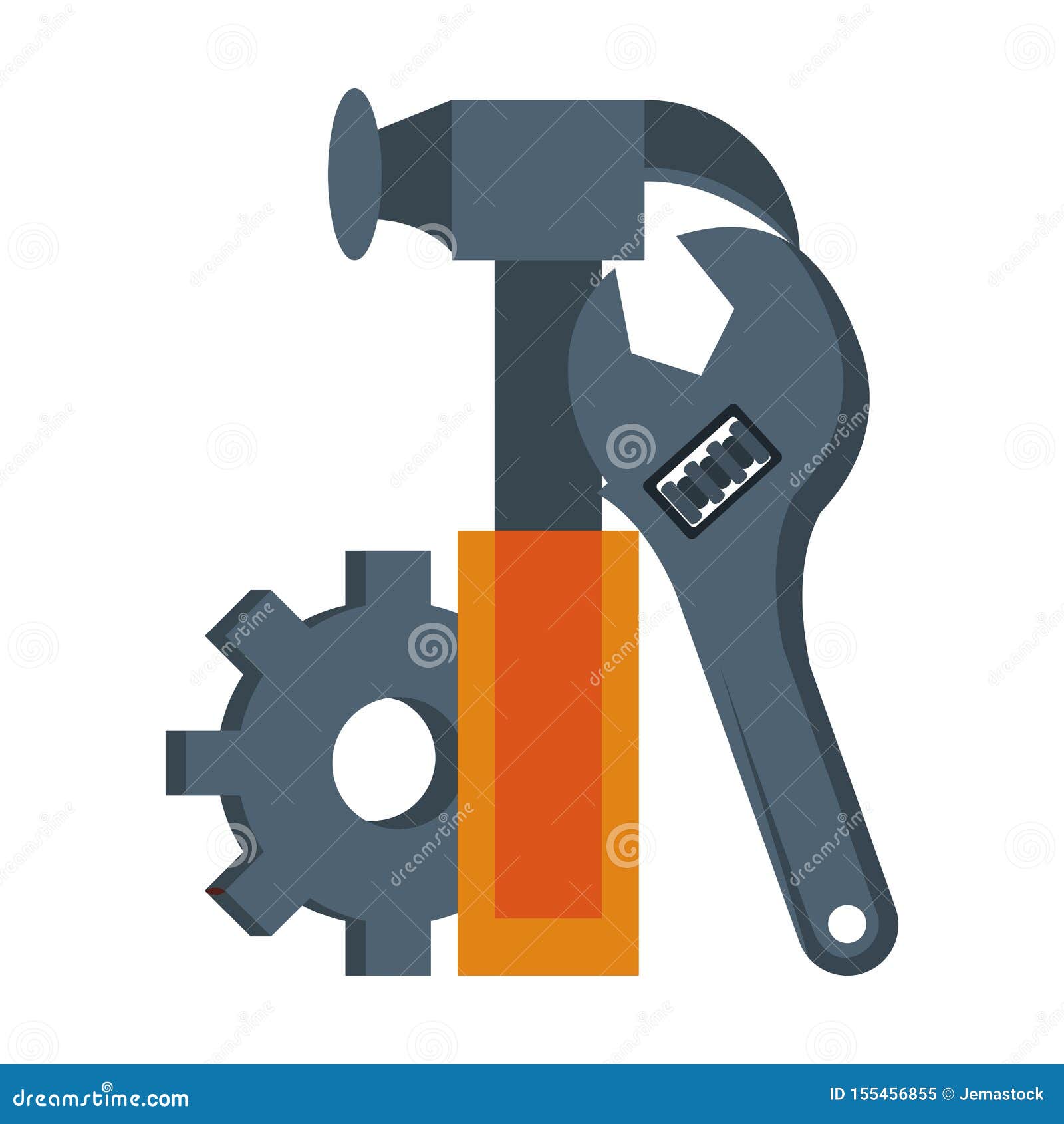 Engineering Construction Factory Industry Cartoon Stock Vector ...