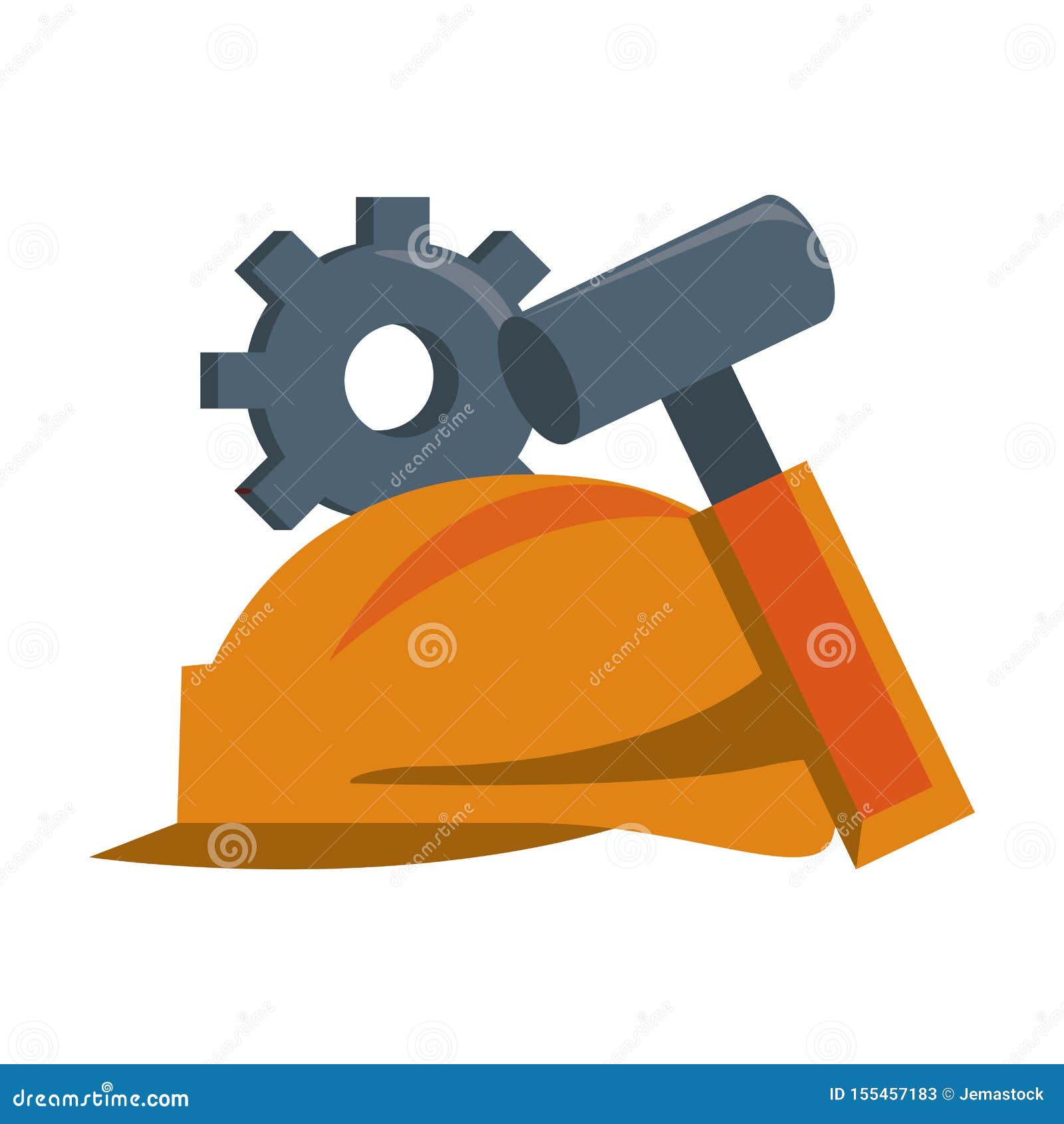Engineering Construction Factory Industry Cartoon Stock Vector ...
