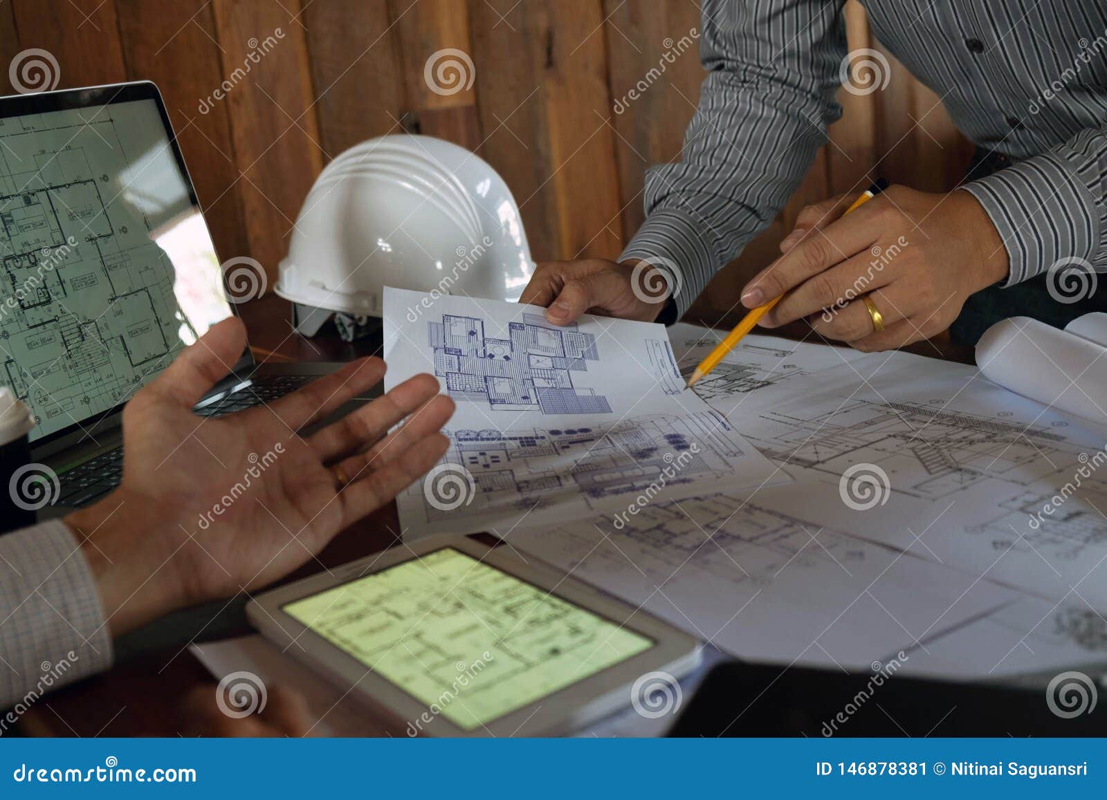 Engineering, Consulting, Design, Construction, With Colleagues, Plan ...