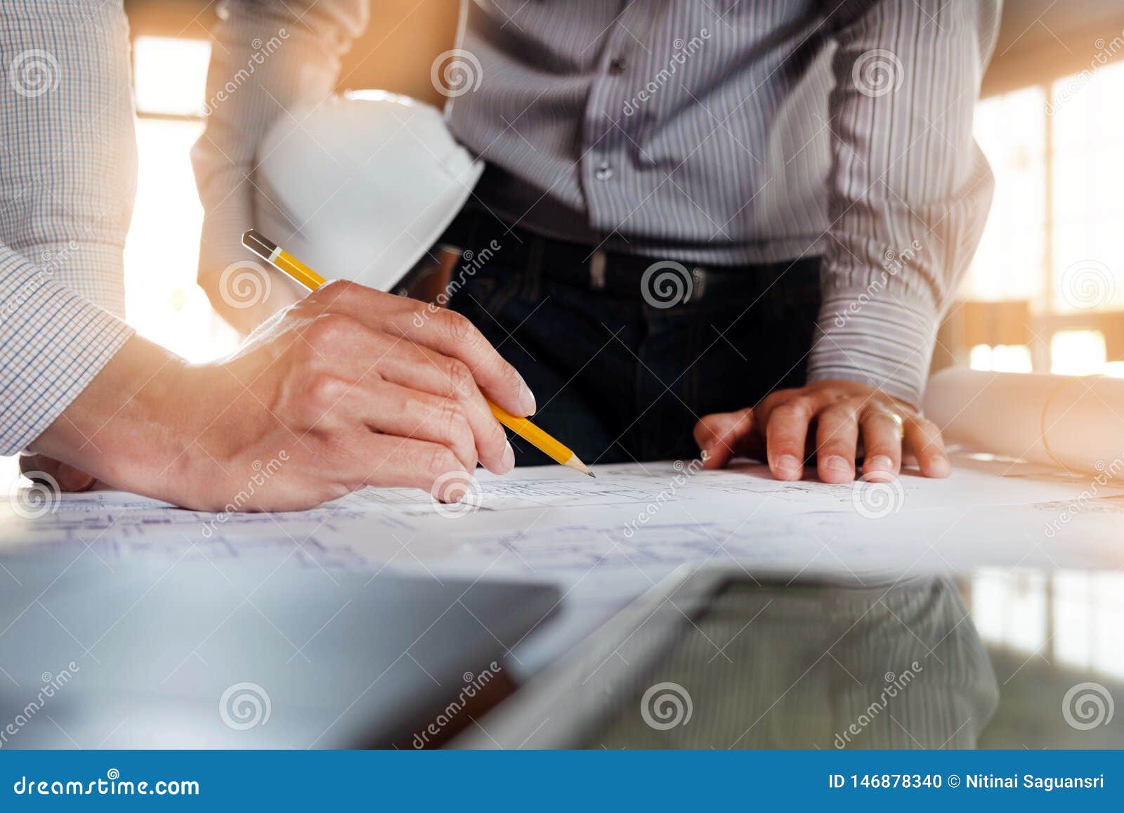 Engineering, Consulting, Design, Construction, With Colleagues, Plan ...