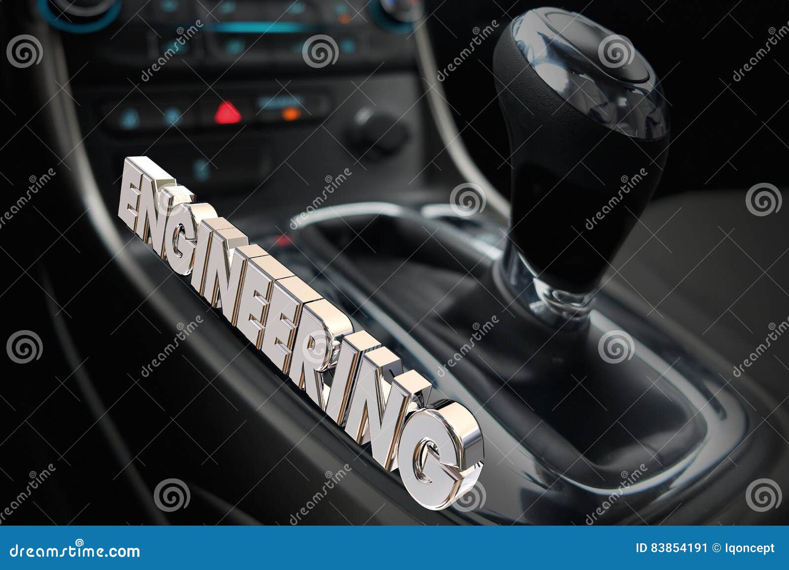 Engineering Design Auto Car Vehicle Interior Cockpit Word Stock ...